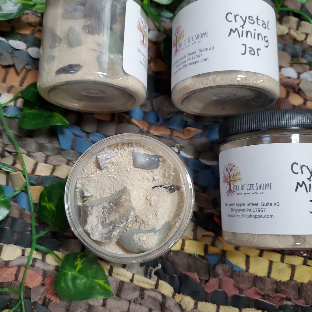 Crystal Mining Jar – Tree Of Life Shoppe